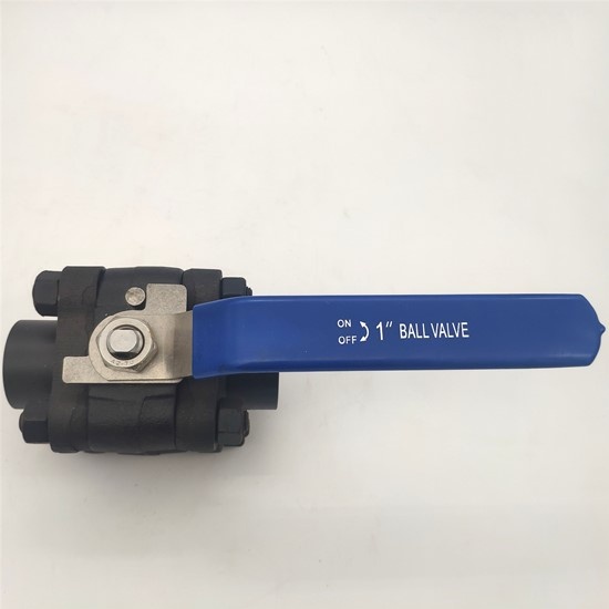 3PCS 800LB FORGED STEEL BALL VALVE