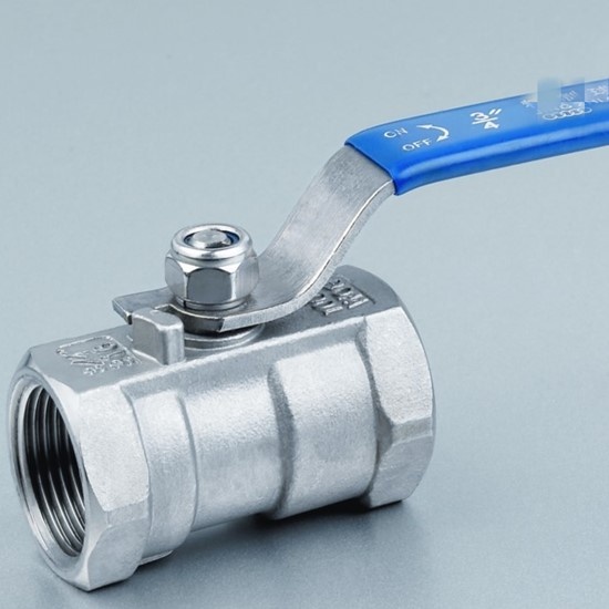 1PC SCREW END REDUCE BORE BALL VALVE