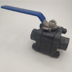 3PCS 800LB FORGED STEEL BALL VALVE
