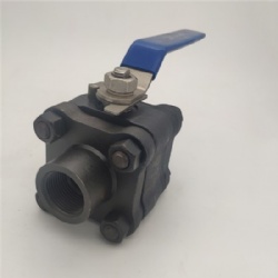 3PCS 800LB FORGED STEEL BALL VALVE